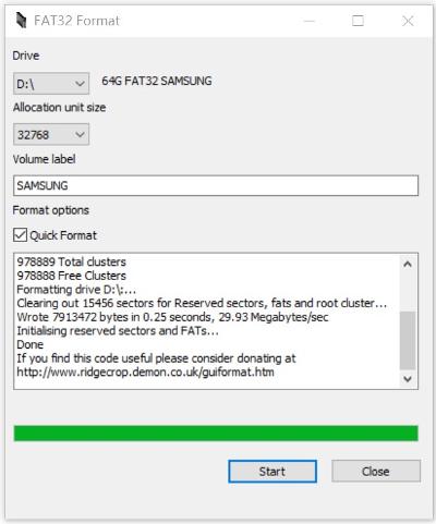 win10格式化U盘成FAT32文件系统 - 小红岭