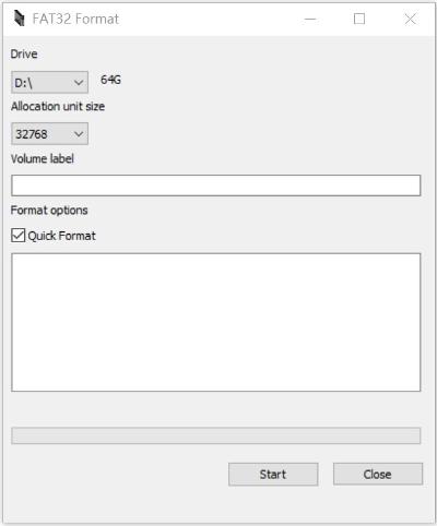 win10格式化U盘成FAT32文件系统 - 小红岭