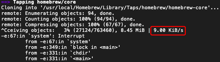 macos下安装 homebrew 及完美避坑方法 （亲测有效） - 小红岭